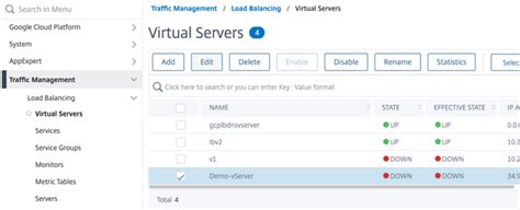 Vip Scaling Support For Netscaler Vpx Instance On Gcp