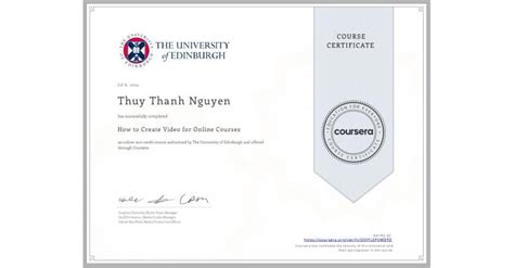 thanh thủy nguyễn on linkedin completion certificate for how to create video for online courses