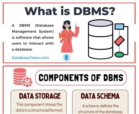 What Is DBMS Components Features Advantages