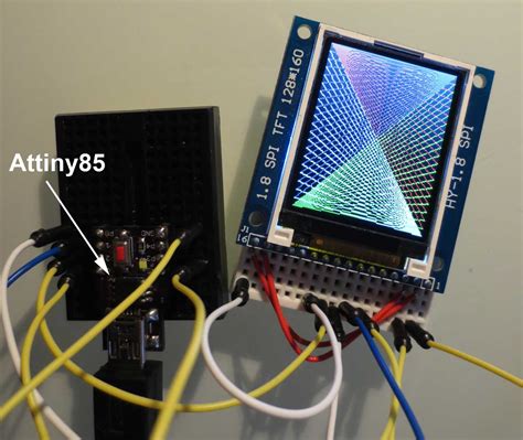 Speicheroptimierung Library Zur Ansteuerung Eines St7735 Spi Displays