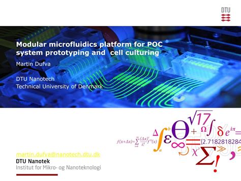 Modular Microfluidics Platform For Poc System Prototyping Cipoc