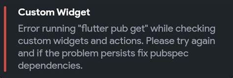 🆘 Flutter Pub Get Error 😭