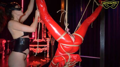 Shibari Slave Must Endure Upside Down Bondage Feat Perverformer By Perveformer Xhamster
