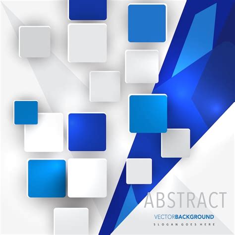 Free Vector Abstract Overlapping Square Background