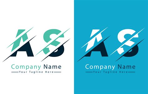As Letter Logo Design Template Vector Logo Illustration 31744938