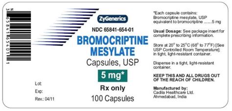 Bromocryptine Generic Bromocriptine Prescriptiongiant