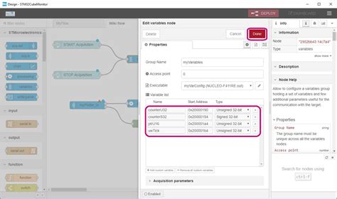STM32CubeMonitor How To Extract Address From ELF Files Stm32mcu