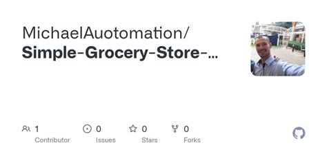 github michaelauotomation simple grocery store api