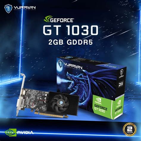 Jual Vga Geforce Nvidia Gt 1030 2gb Gddr5 64bit Vurrion [ Lp Low Profile ] Gpu Gt1030 Garansi