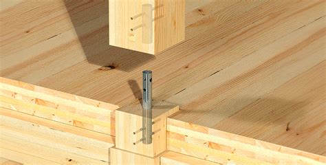 Concealed Connections For Mass Timber Glulam Columns Simpson Strong Tie