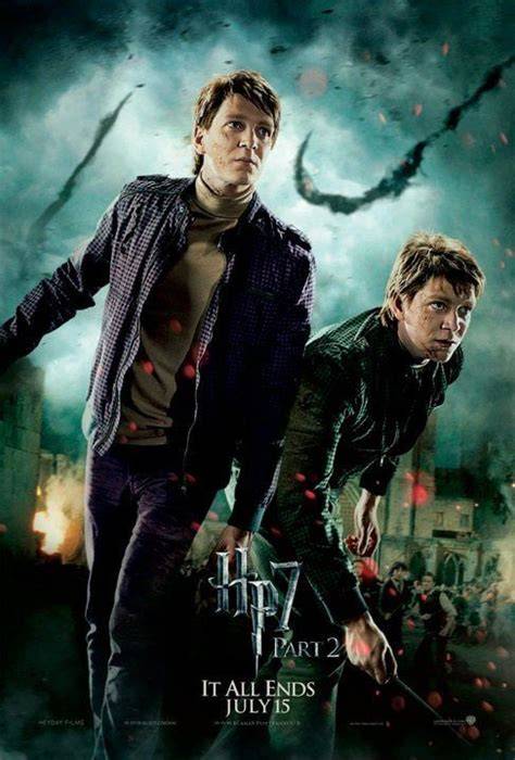 Cartel De La Película Harry Potter Y Las Reliquias De La Muerte Parte
