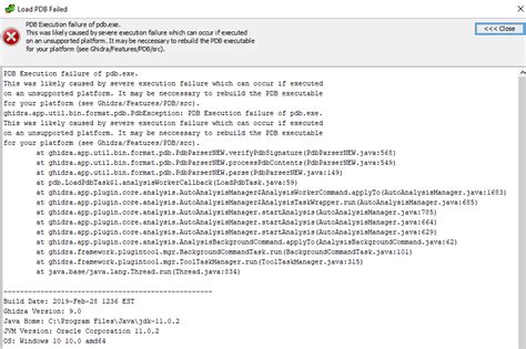 Pdb Parsing Issues · Issue 94 · Nationalsecurityagencyghidra · Github