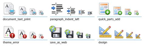 Axialis Ribbon And Toolbar Toolbar Icons 20 Sets 25559 Icons For Developers
