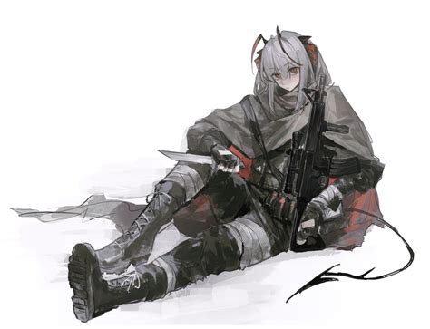 W Arknights Drawn By Dafeiwurenkundexiangsi Danbooru