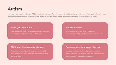 Autism Presentation Template Slidekit