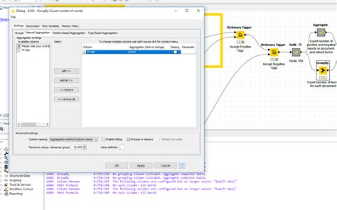 sentiment analysis error knime extensions knime community forum
