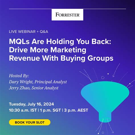 Shobhit Yadav On Linkedin Forrester Webinar For Marketers Debunk The