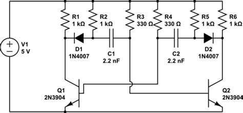 Issues With A Modified Bjt Multivibrator All About Circuits