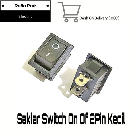 Jual Saklar Switch On Of 2 Pin Kecil Rocker Switch Kecil Shopee Indonesia