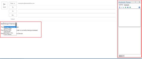 How To Add A Drop Down List In Email Template And Use It In Outlook