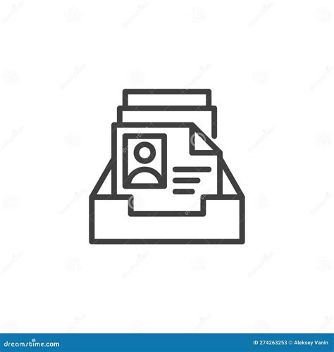Personal File Icon Sign And Symbol Personal File Color Icon For Website Design And Mobile App