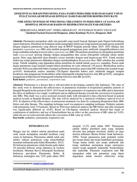 Efektivitas Terapi Pneumonia Pada Pasien 023be94f Pdf