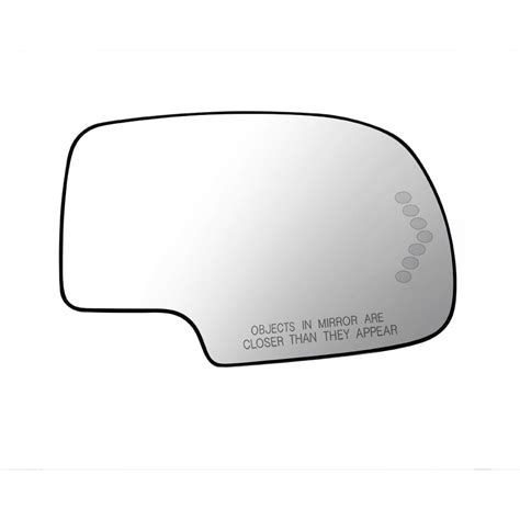 2003 Gmc Yukon Passenger Side Mirror Glass Replacement Side View Parts