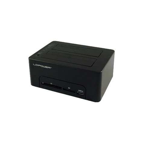 LC POWER HDD Docking Station LC DOCK U CR Ili SATA I II III USB Plastika