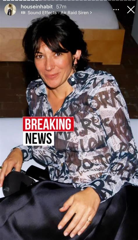 Ghislaine Speaks For The First Time Behind Bars Rhouseinflames