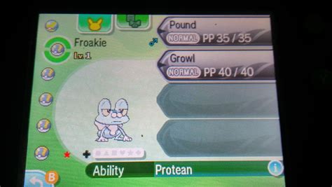 [gen 7] Shiny Froakie Appears After 22 Eggs Shinypokemon