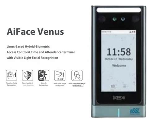 Face Attendance Face Access Control Essl Aiface Venus For Time Attendance Products Included