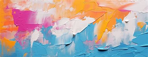 Abstract Painting With Strokes Stock Image Image Of Colors Design 315021895