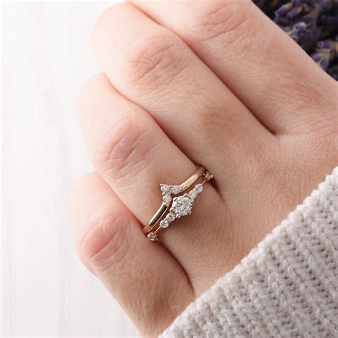 Dainty Wedding Ring Sets 60 Photos