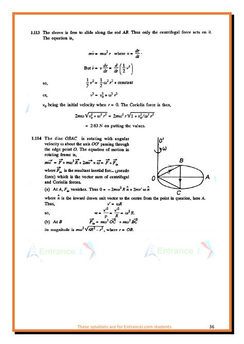 I E Irodov Solutions On The Fundamental Equation Of Dynamics PW