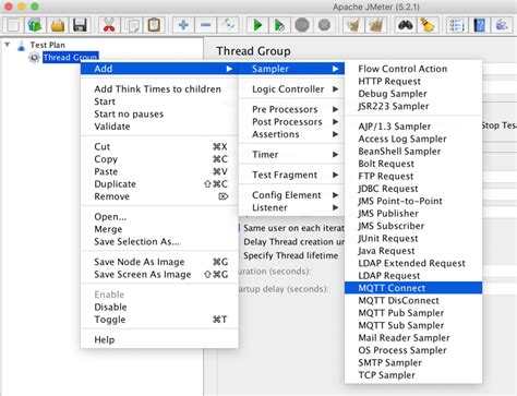Jmeter ทดสอบประสิทธิภาพการทำงานของ Mqtt Messaging ทำอย่างไร
