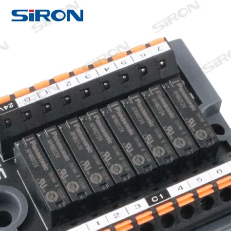 Siron Y410 T 24v Din Rail Mount Control Module Plc 8 Bit Relay Relay