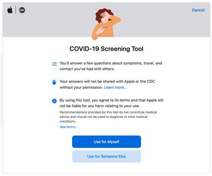Apple Launches COVID Screening App And Website The Verge