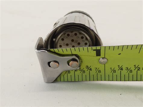 Lot Of 2 17 Pin Circular Power Connector Zp5 Gpm Surplus