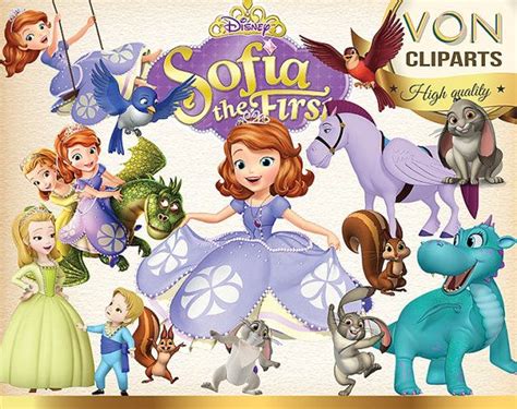 Sofia The First Clipart Png Digital Image Princess Clip Art Disney Cinderella Scrapbook
