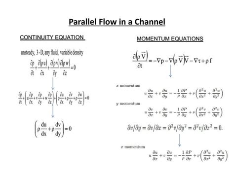 Navier Stokes Equation Its Analytical And Numerical Solutionpptx