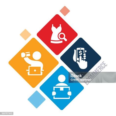 Ilustrasi Ecommerce Ilustrasi Stok Unduh Gambar Sekarang Belanja Jual Beli Belanja Online