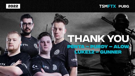 Tsm Ftx On Twitter Today We Announce Our Departure From Pubg Esports