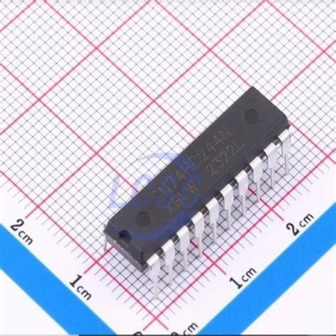 Sn74hc244n 8 Bit Non Inverting Bufferline Driver With 3 State Outputs At Best Price In Mumbai