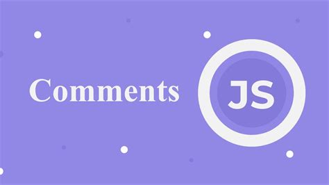2 Javascript Comments Youtube