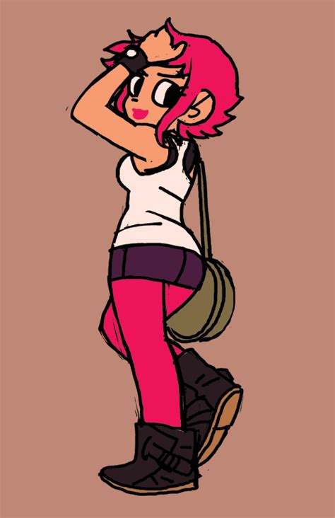 Ramona Flowers Comic Version