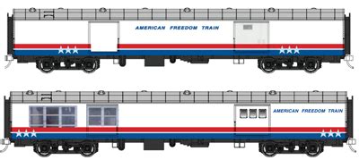 American Freedom Train Passenger Cars The 1975 1976 American Freedom