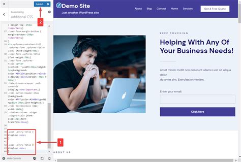 How To Hide Page Titles In Wordpress 4 Easy Methods