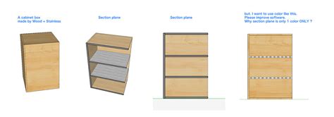 [improve Sketchup] Texture With Section Plane Feature Requests Sketchup Community