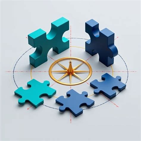 Free Strategic Product Alignment Image Alignment Puzzle Compass