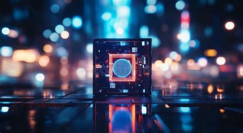 A Science Fiction Wallpaper Illustration Showcases A Futuristic High Tech Console Housing A